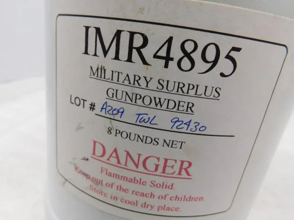 Buy IMR 4895 Military Surplus Gunpowder Online | In Stock & For Sale